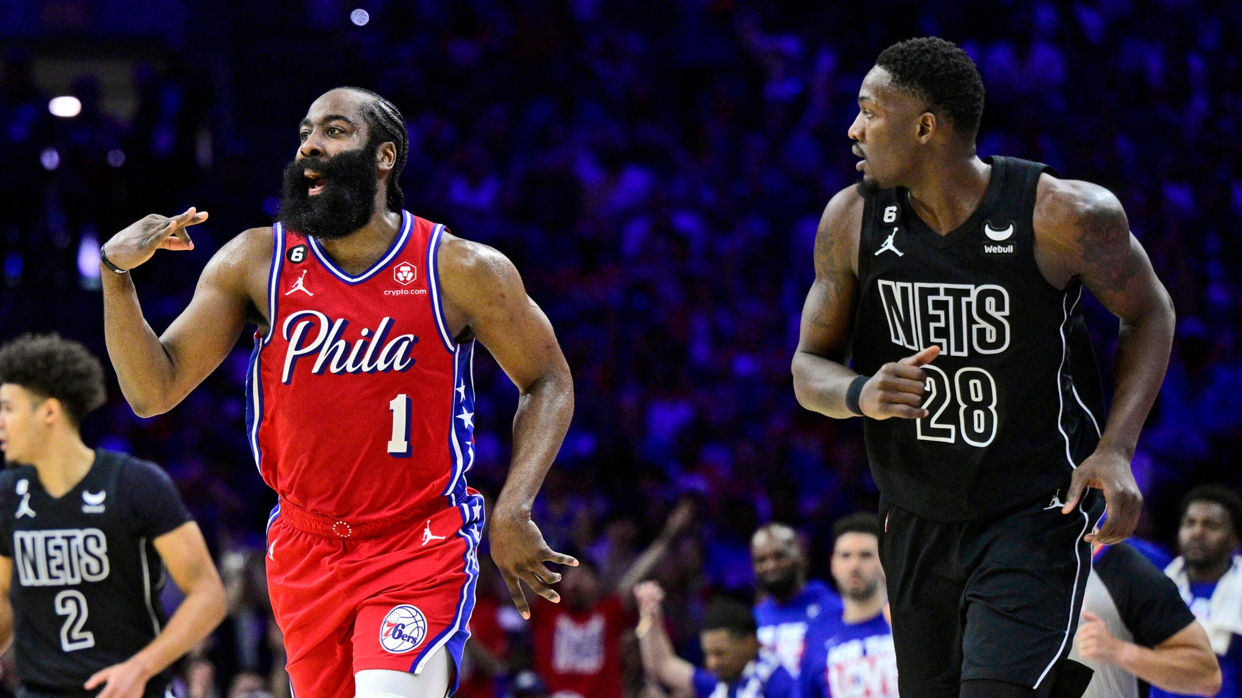 NBA atkrintamosios: „76ers“ varžovus užmėtė tritaškiais, „Knicks“ į ...