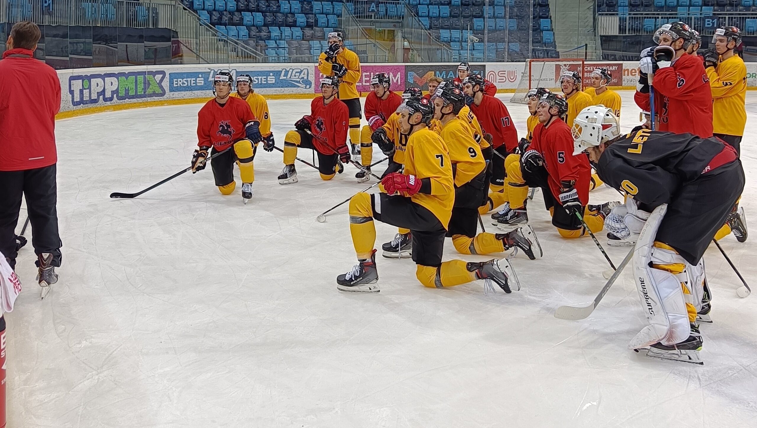 Lietuvos ledo ritulio rinktinė šiandien pradeda Olimpinių žaidynių ...