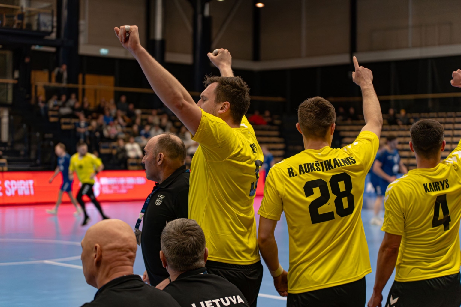 Lietuvos rinktinė pasaulio čempionato atranką pradėjo dramatiškomis ...