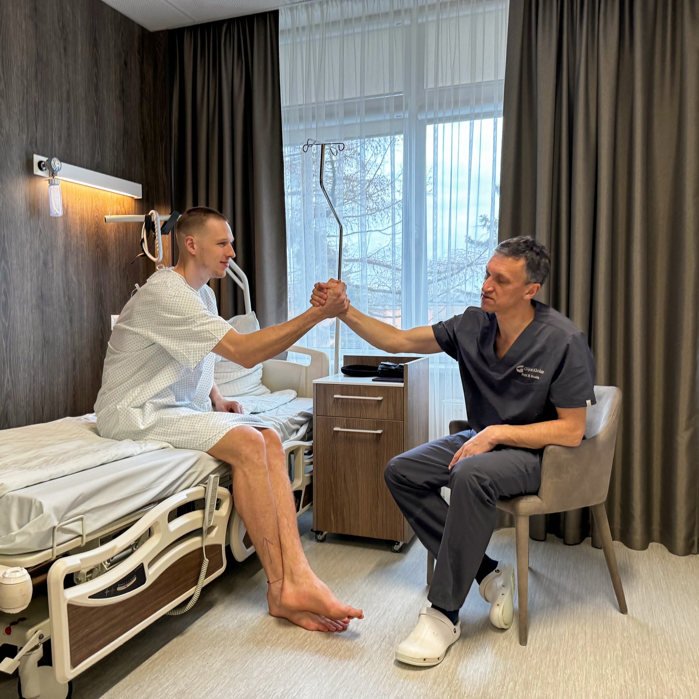 Echodui atlikta kelio operacija - O, Sportas!